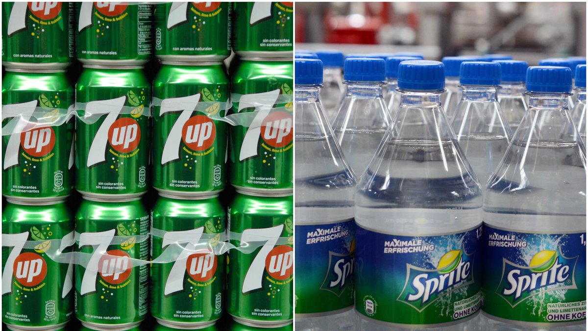 Frågan alla ställer sig – vad är egentligen skillnaden mellan 7up och Sprite?